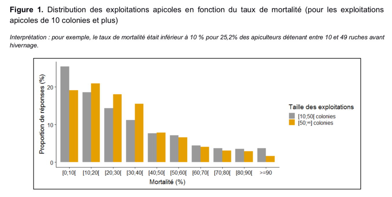 Ministère de l'Agriculture - mortalité des colonies d'abeilles durant l'hiver 2017/2018 | Asapistra